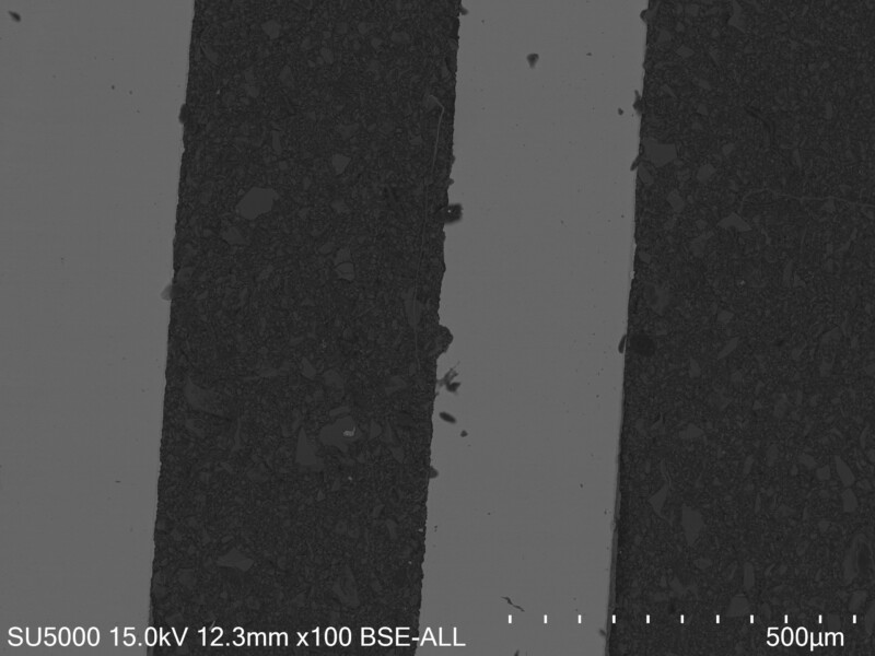 FE-SEM, SE 분석과 BSE 분석 예시 및 차이점